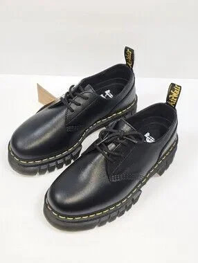 Dr. Martens | Shoes | Dr Martens Audrick 3 Eye Black Nappa Leather ...